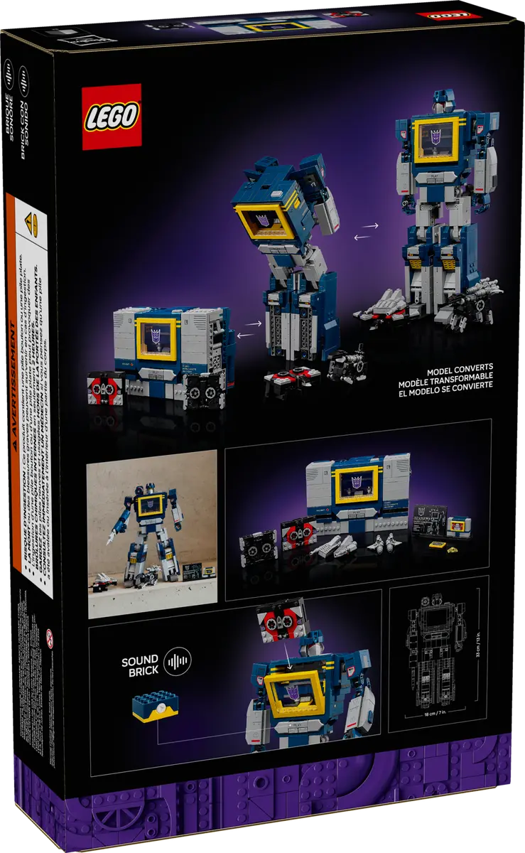 Transformers: Soundwave – Dreamworld LEGO Store