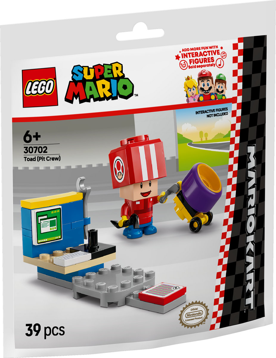 Mario Kart™ – Toad (Pit Crew) – Dreamworld LEGO Store