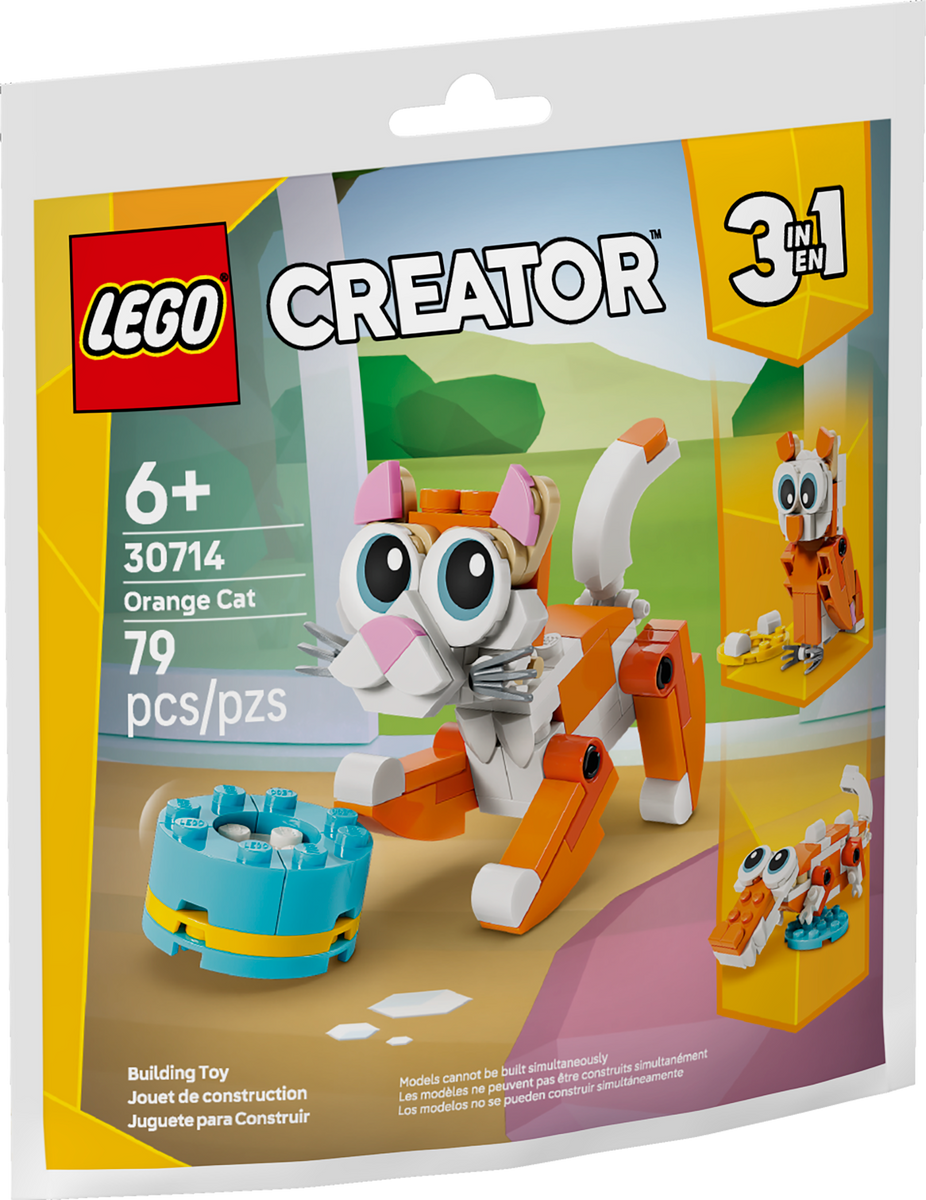 Orange Cat – Dreamworld LEGO Store