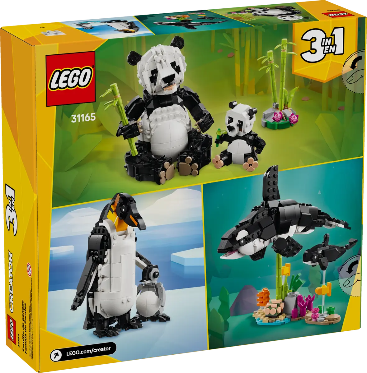 Wild Animals: Panda Family – Dreamworld LEGO Store