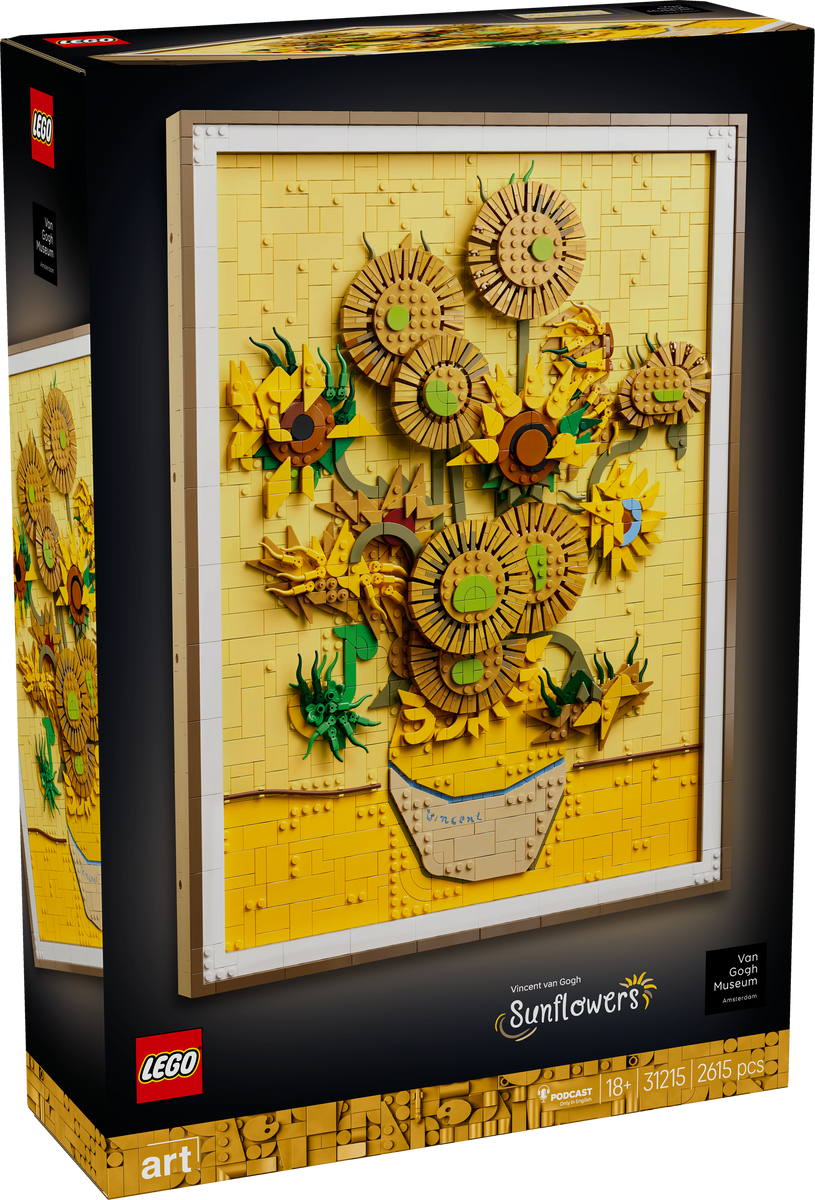 Vincent van Gogh – Sunflowers – Dreamworld LEGO Store