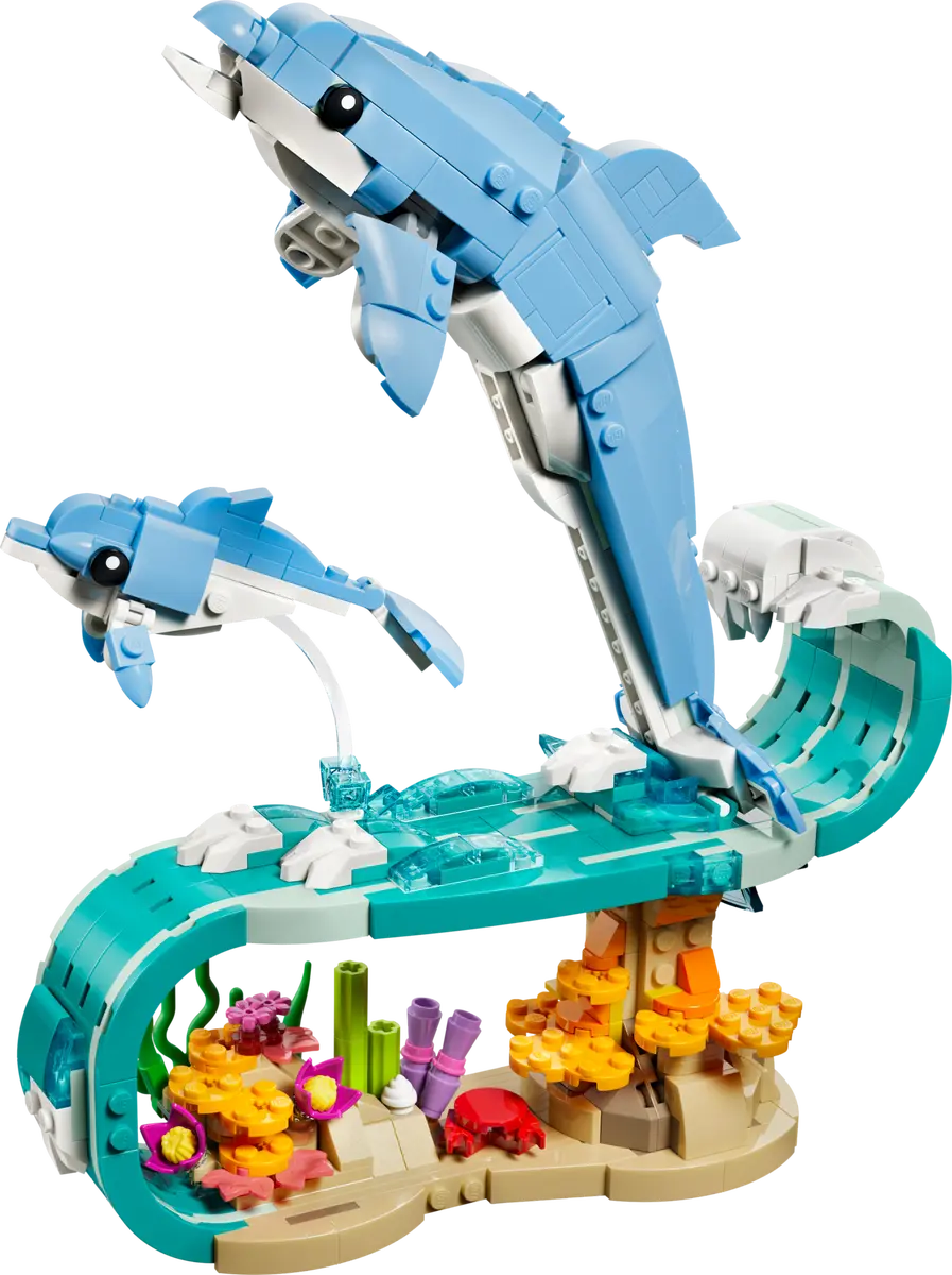 Sea Animals: Beautiful Dolphins – Dreamworld LEGO Store