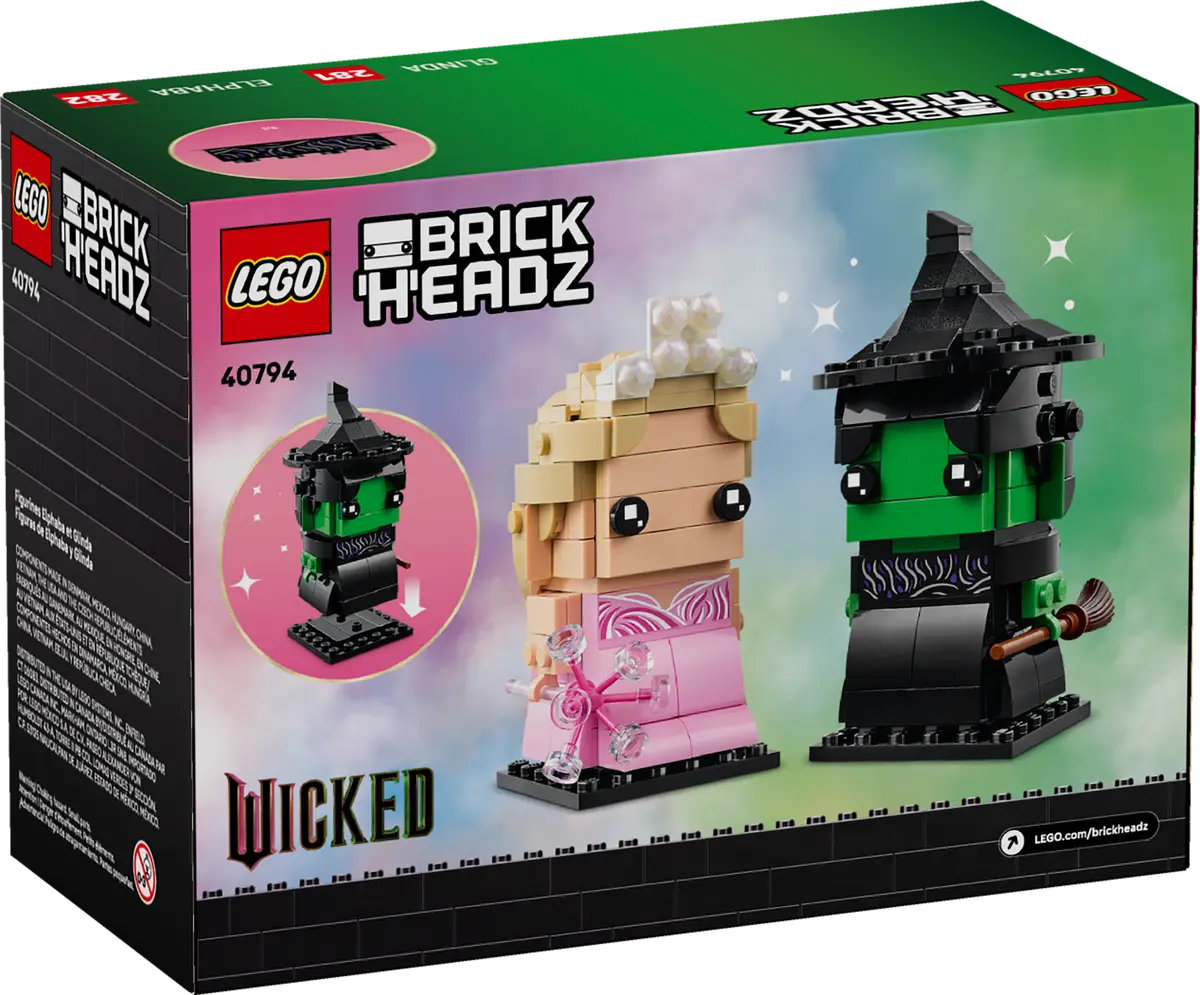 Elphaba & Glinda Figures – Dreamworld LEGO Store