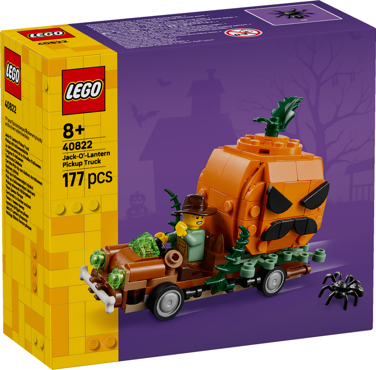 Jack-O'-Lantern Pickup Truck – Dreamworld LEGO Store