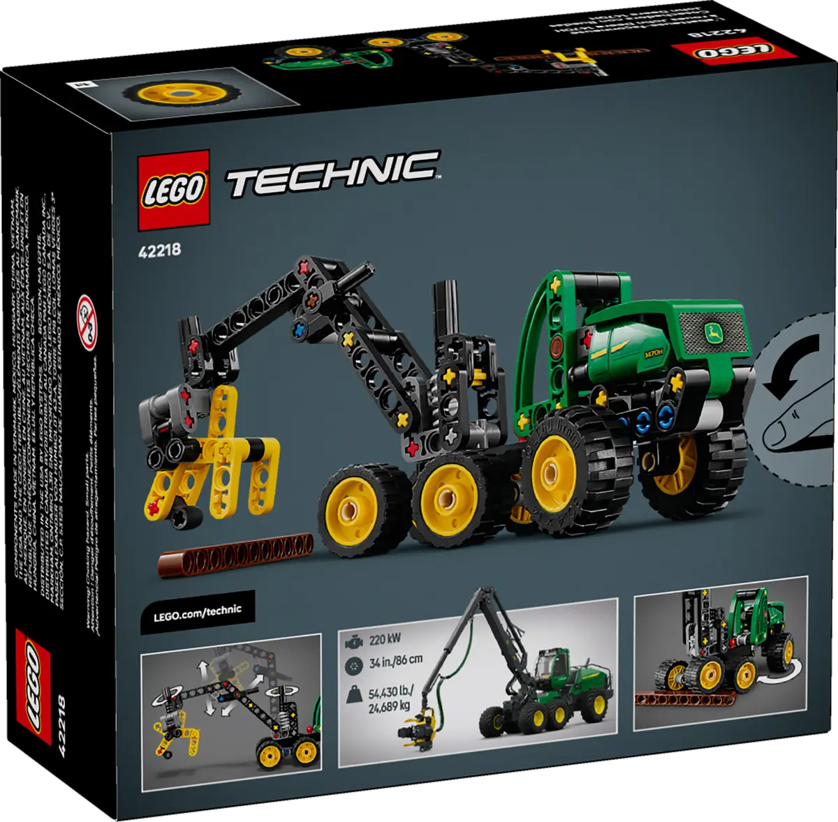 John Deere 1470H Wheeled Harvester – Dreamworld LEGO Store