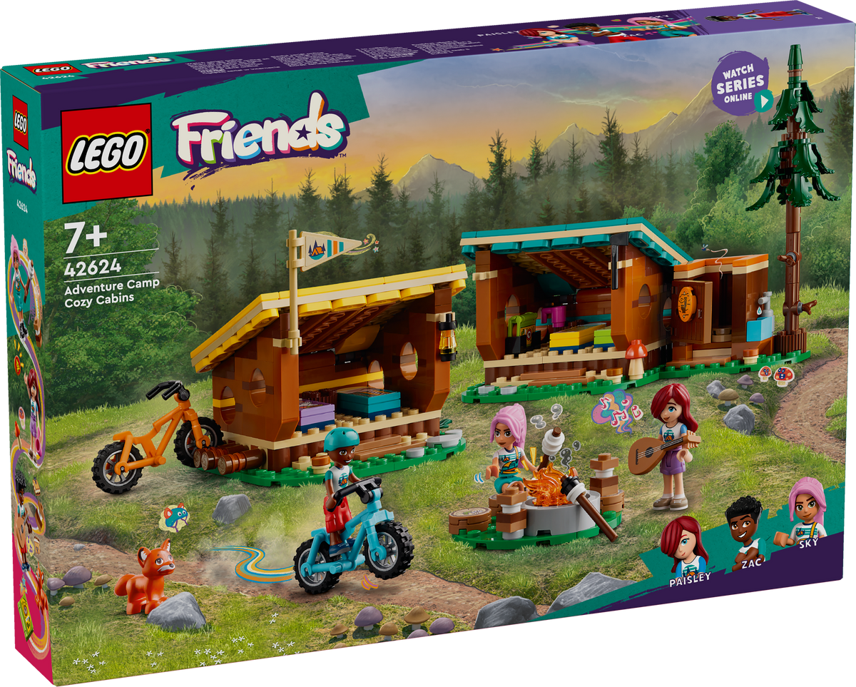 Adventure Camp Cosy Cabins – Dreamworld LEGO Store
