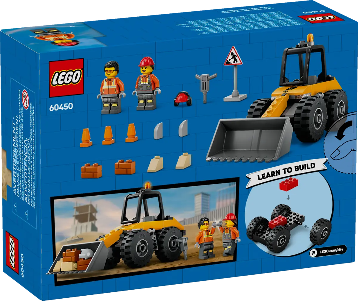 Yellow Construction Wheel Loader – Dreamworld LEGO Store