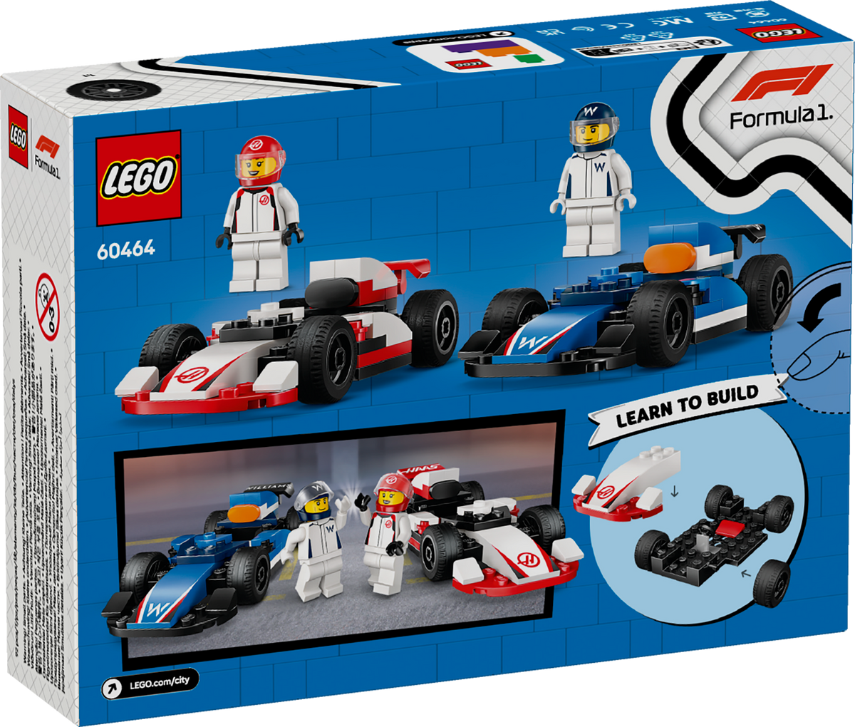 F1® Williams Racing & Haas F1® Race Cars – Dreamworld LEGO Store