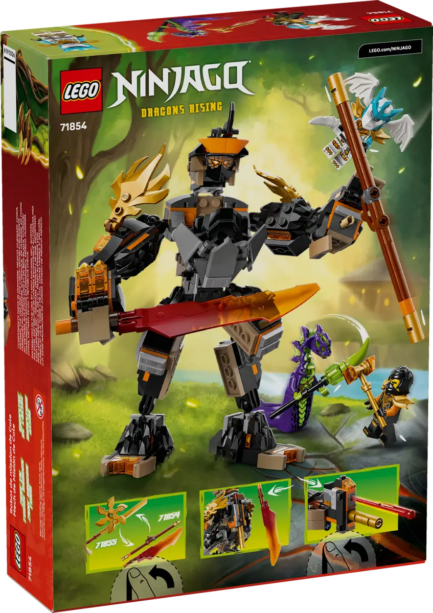 Cole's Mission Mech & Dragon Zane – Dreamworld LEGO Store
