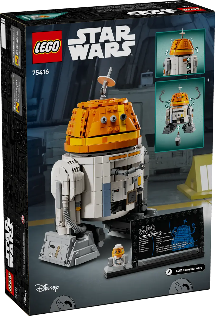 Chopper (C1-10P)™ Astromech Droid – Dreamworld LEGO Store