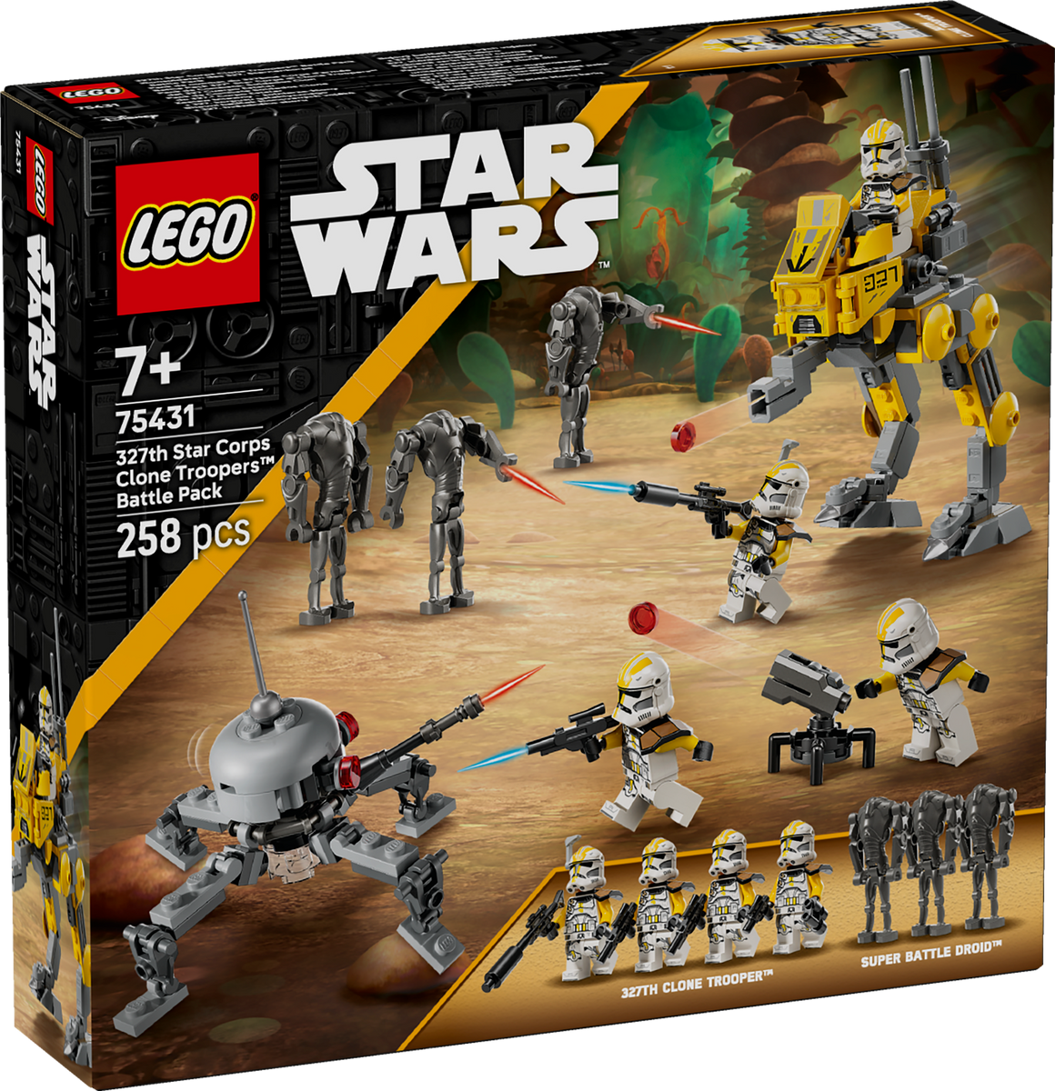 327th Star Corps Clone Troopers™ Battle Pack – Dreamworld LEGO Store