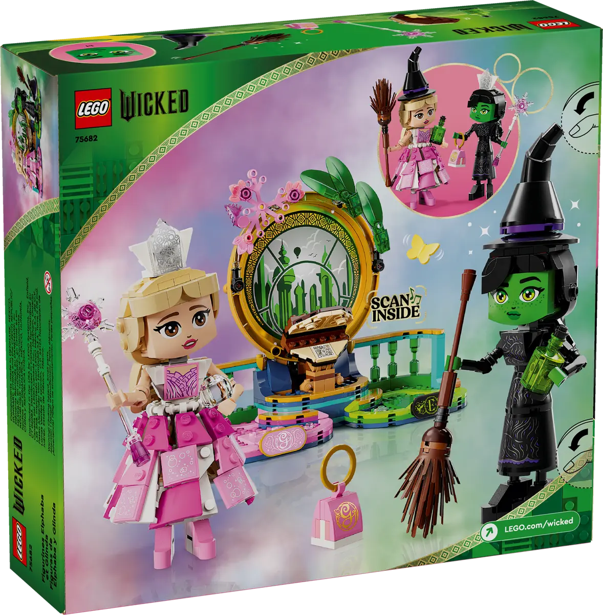 Elphaba & Glinda Figures – Dreamworld LEGO Store