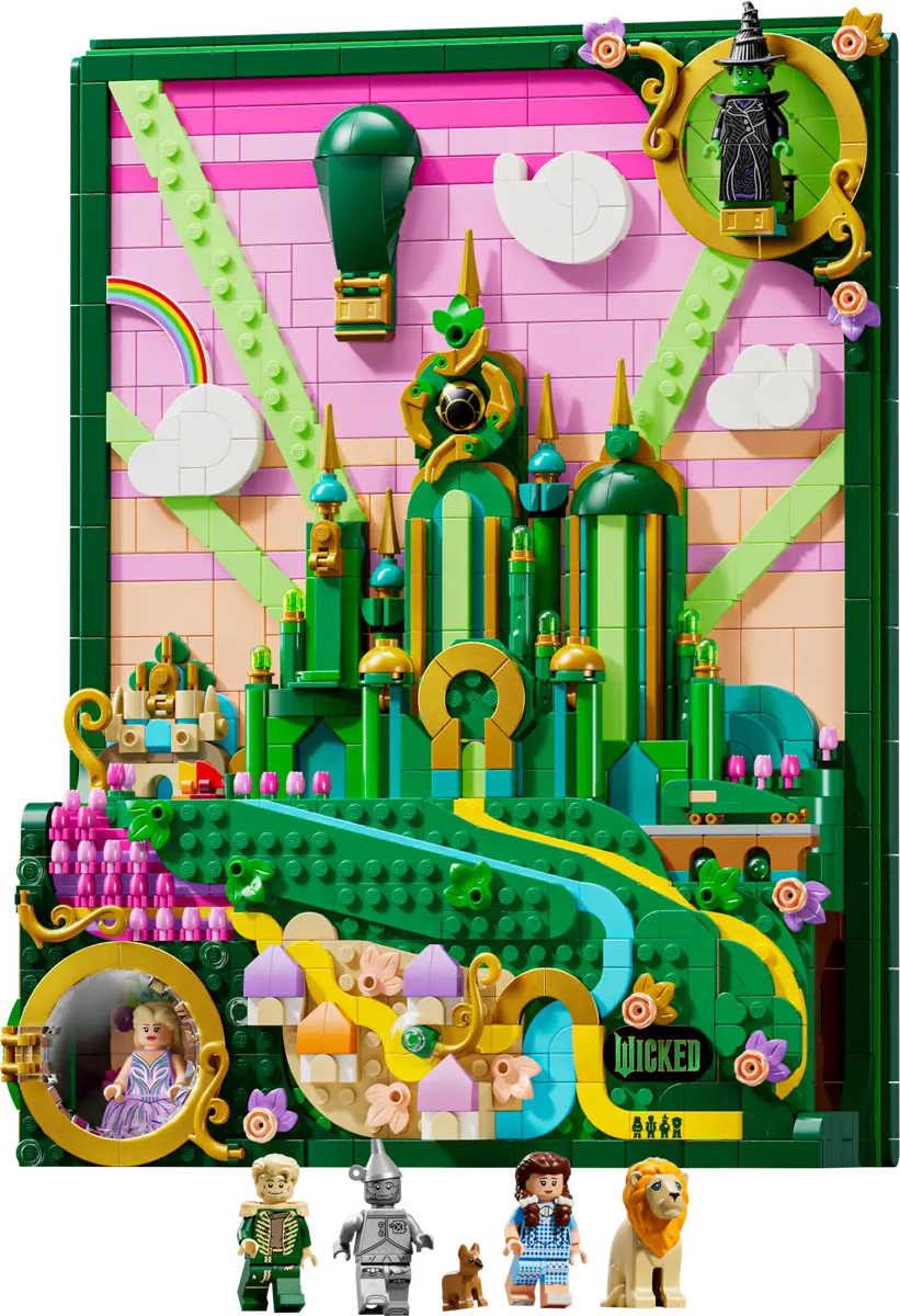 Emerald City Wall Art – Dreamworld LEGO Store