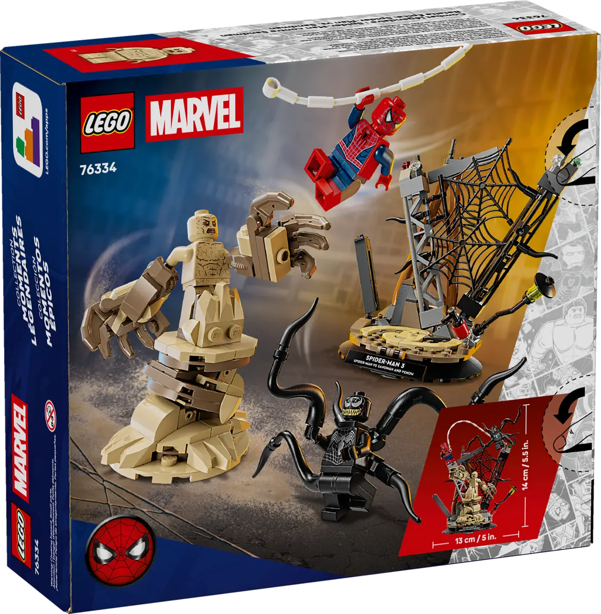 Epic Battle Spider Man Vs Sandman Dreamworld Lego Store