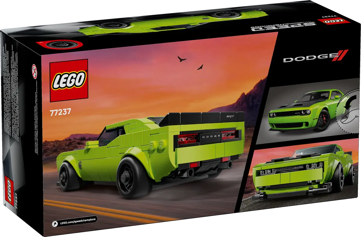 Dodge Challenger SRT Hellcat Sports Car – Dreamworld LEGO Store
