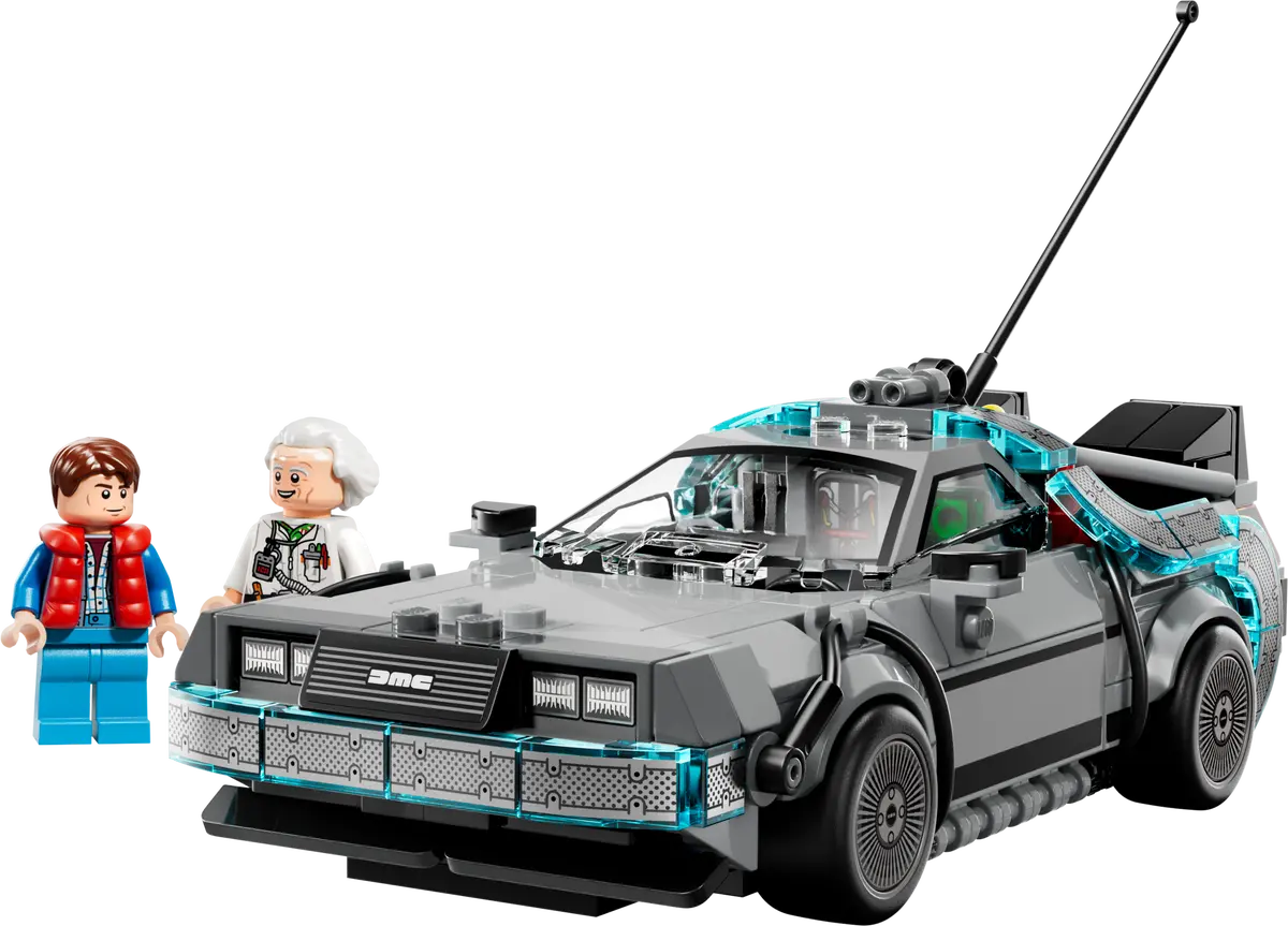 Time Machine from Back to the Future – Dreamworld LEGO Store