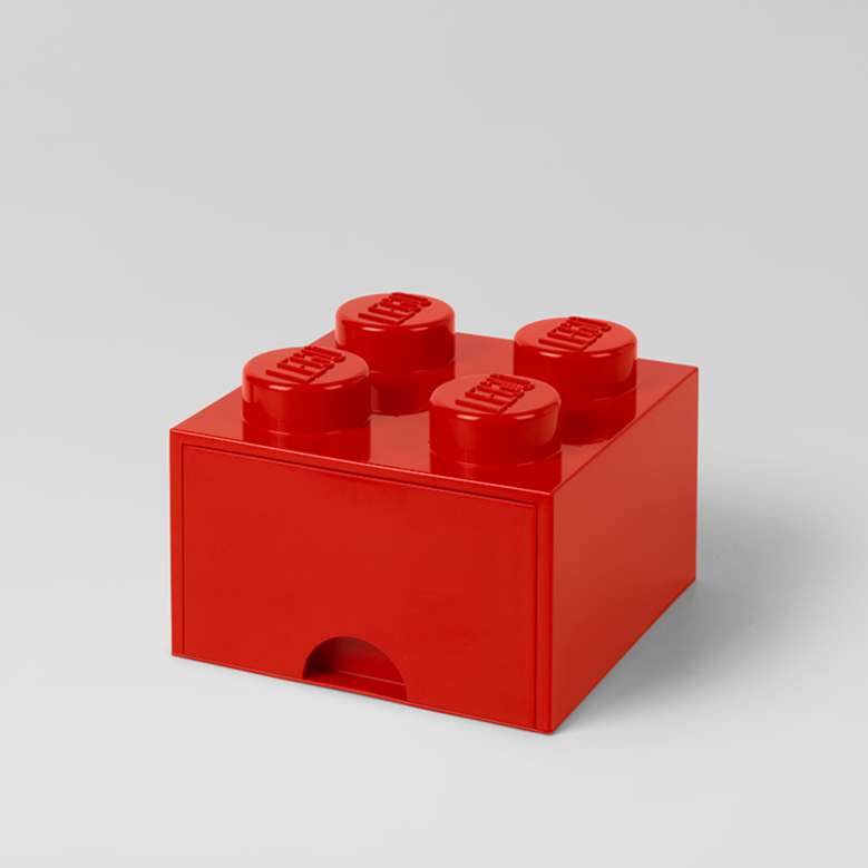 LEGO® Brick Drawer 2x2 Red – Dreamworld LEGO Store